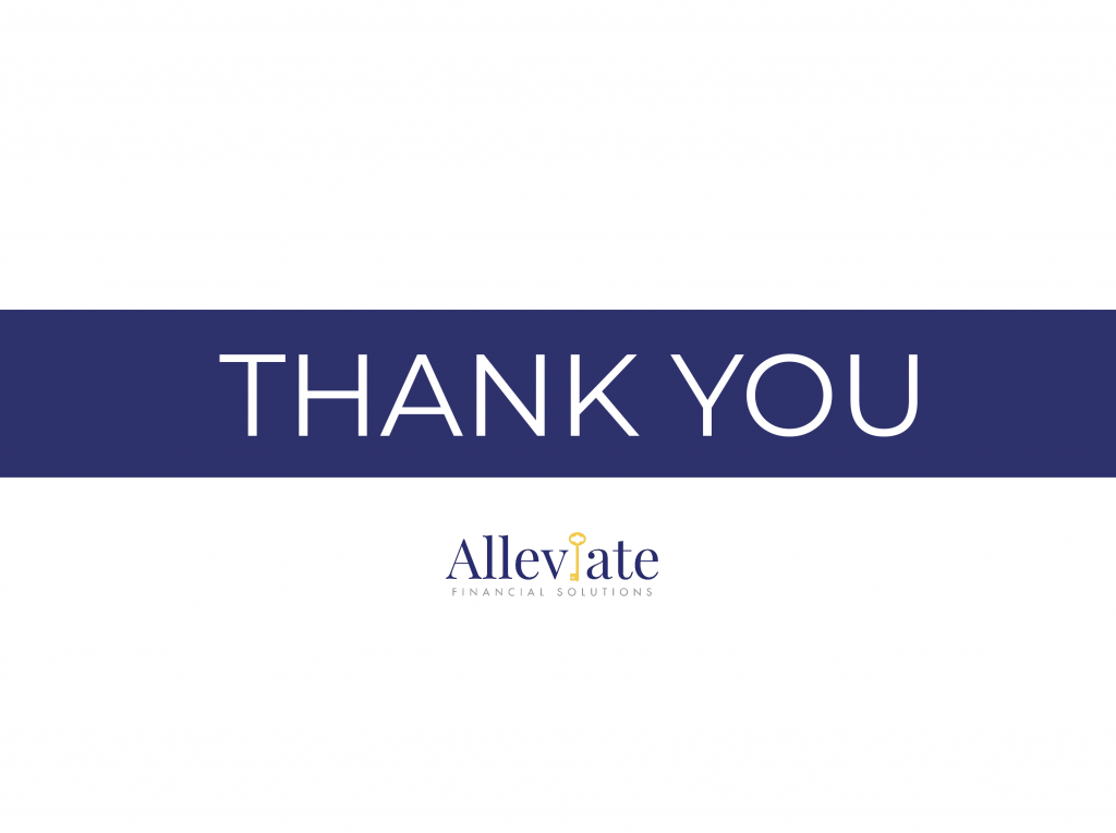 Debt Relief Welcome Packet | Alleviate Financial Solutions